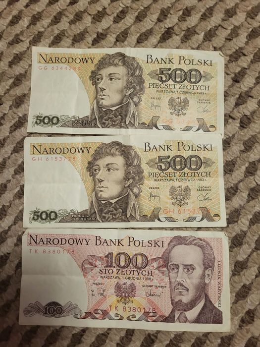 Banknoty różne Banknoty Warszawa Mokotów • OLX.pl