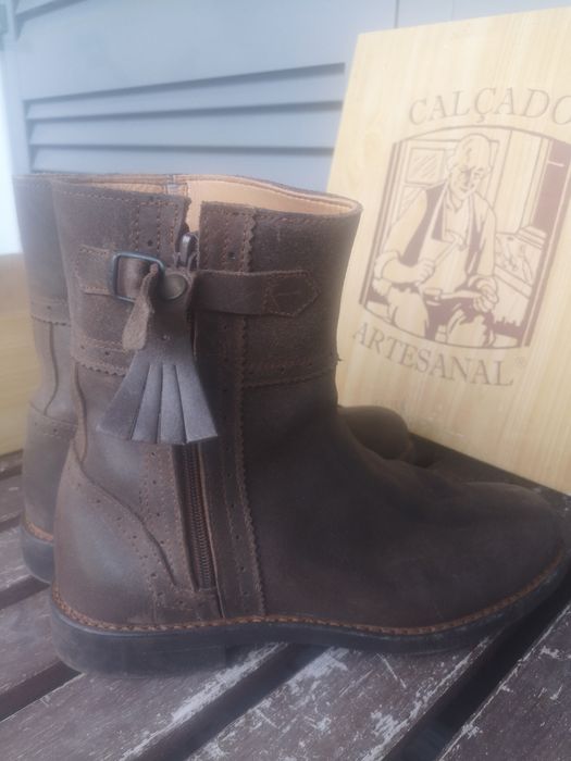 Botas pele artesanais Almada, Cova Da Piedade, Pragal E Cacilhas • OLX ...