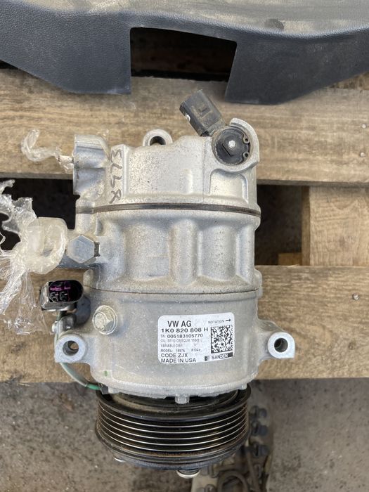 Компрессор кондиционера jetta passat usa 1k0820808h оригинал разборка ...