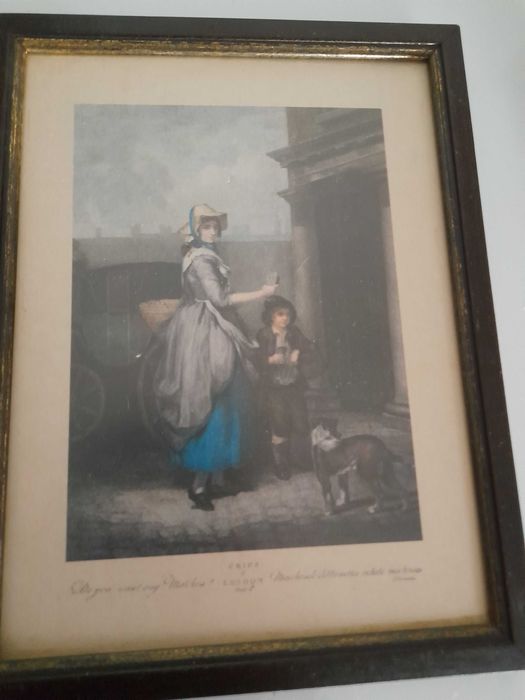 Quadro antigo Inglês Caldas Da Rainha - Santo Onofre E Serra Do Bouro • OLX.pt