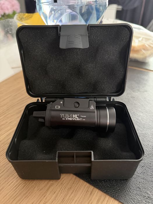 Latarka na broń Streamlight TLR-1 HL Black - 1000 lumenów Pruszków • OLX.pl