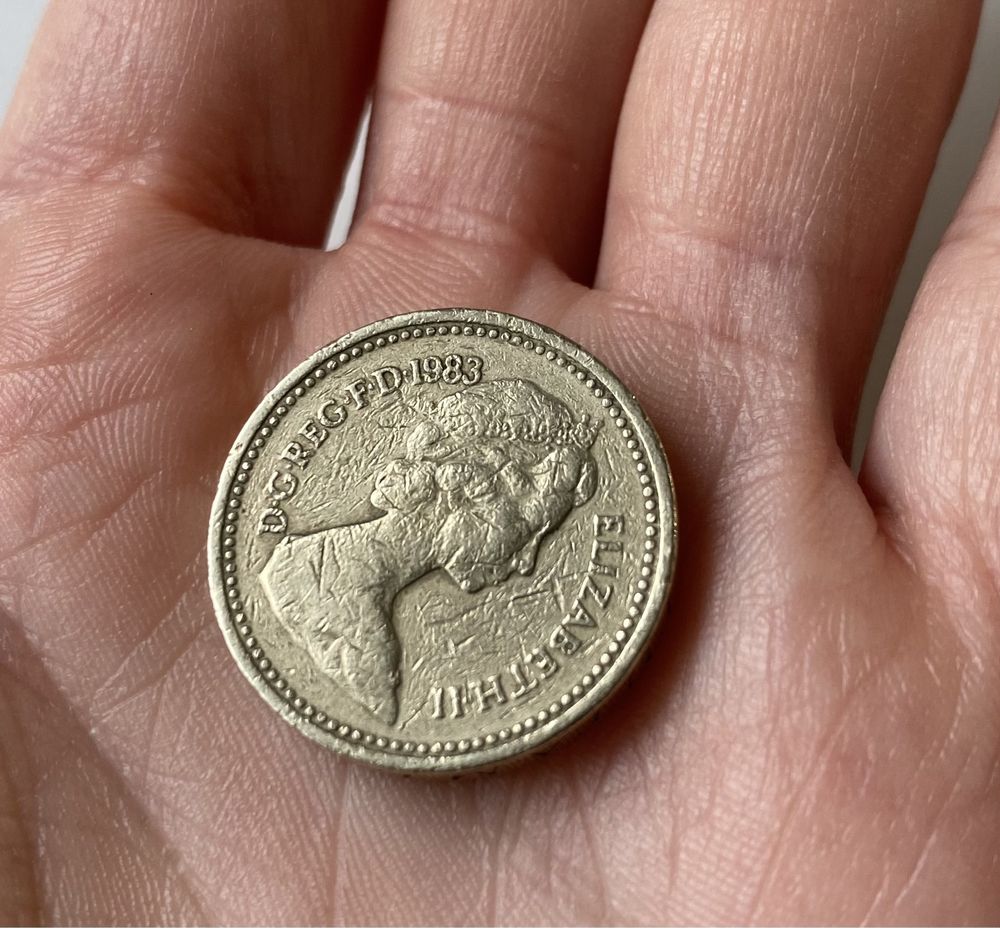 One Pound 1983 Elizabeth II unikat Kraków Czyżyny • OLX.pl One Pound 1983 Elizabeth II unikat Kraków Czyżyny • OLX.pl