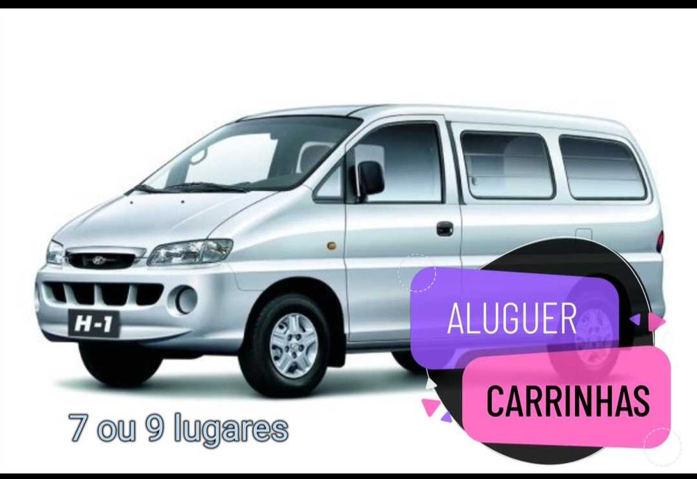 Aluguer de carrinhas 7 ou 9 Lugares Airães • OLX Portugal