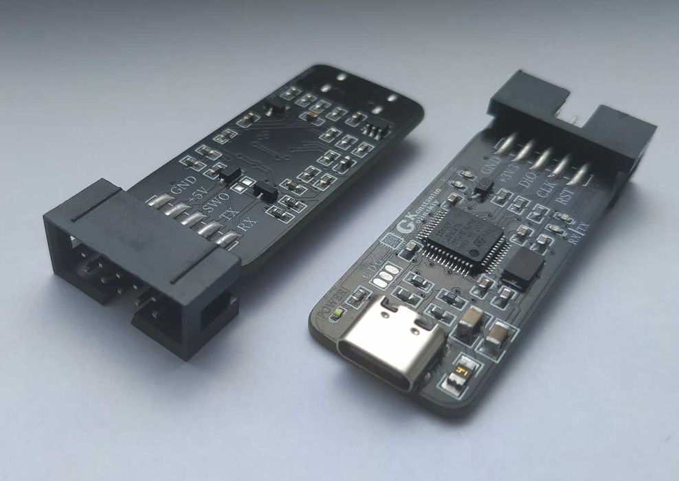 Программатор ST-Link V2-1 2.1 Type-C STM32 SWD SWO RESET UART DEBUGGER ...