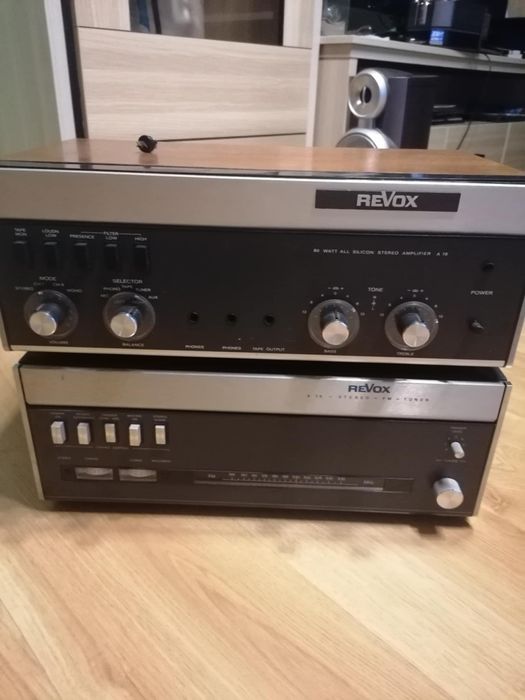 Revox wzmacniacz A78 i revox tuner FM a76 Brzozów • OLX.pl