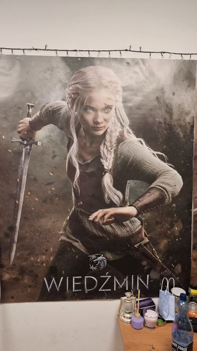 Plakat Ciri serial Wiedzmin 150x120 cm Łódź Śródmieście • OLX.pl