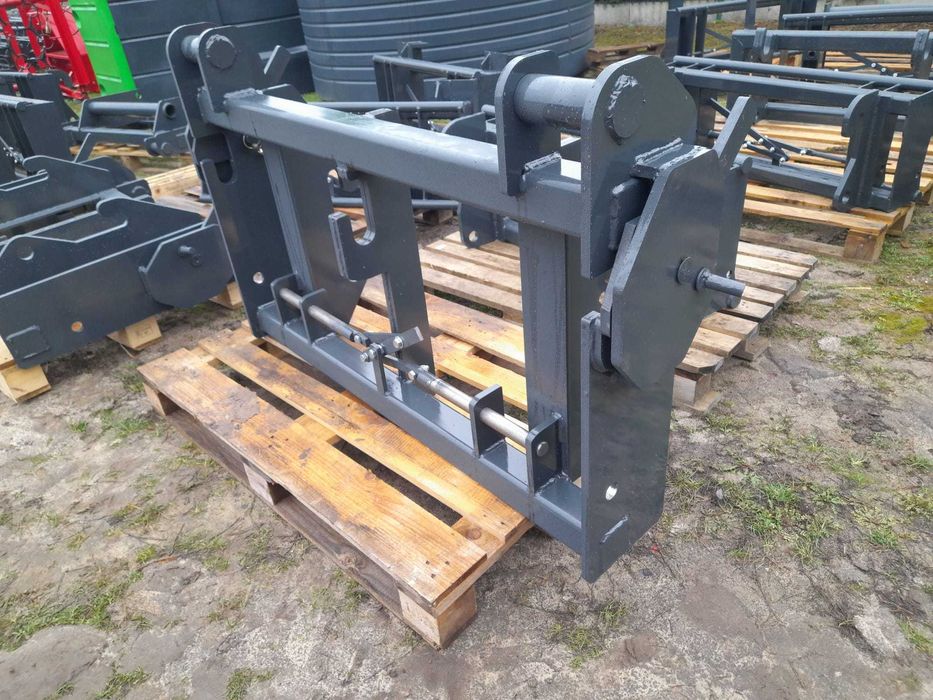 Do ładowarki Adapter redukcja euroramka Jcb Cat Matbro Merlo Manitou ...
