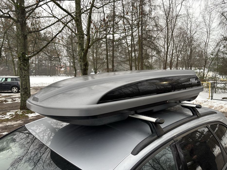 Bagaznik box dachowy Audi A4 B8. Oryginalny. Superstan Łódź Widzew • OLX.pl