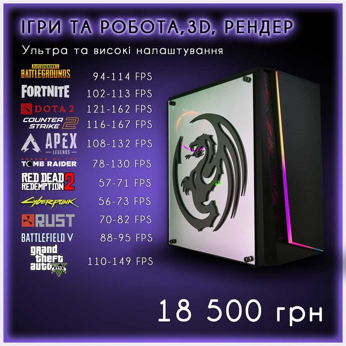 ПК для роботи Blender AutoCAD SketchUP 12 ядер/32Gb/SSD 1Tb Гарантія12 ...