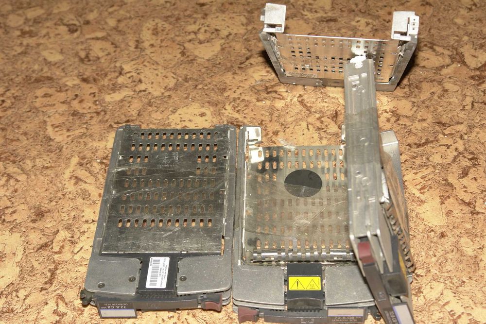 Салазки, заглушки, кишеньки, Caddy HP Supermicro SAS/SATA SCSI HotSwap ...