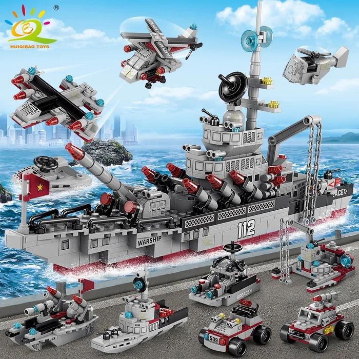 Конструктор "Военный корабль" совместим с Lego: 570 грн. - Конструктори ...