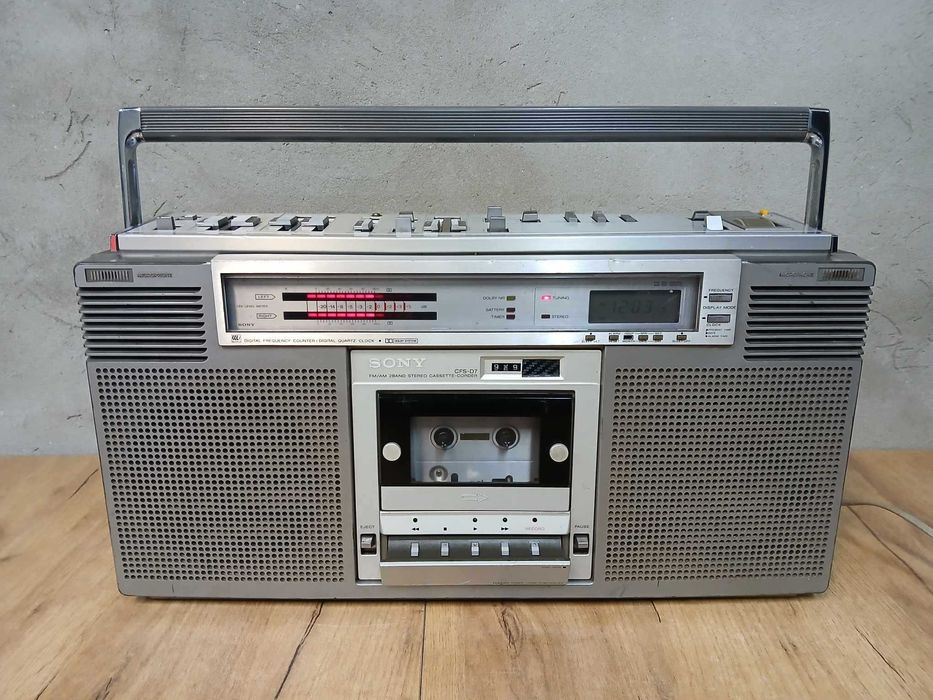 Radiomagnetofon Sony CFS-D7 Klasyk z końca lat 70 Sierpc • OLX.pl