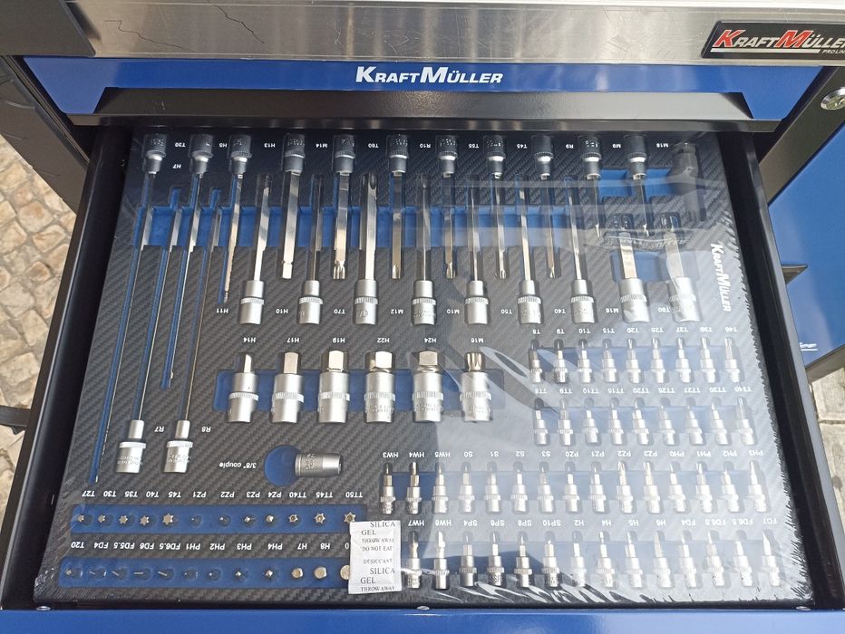Carrinho de ferramentas Kraft Muller XXL 7 gavetas 7 cheias Rio de Mouro • OLX Portugal