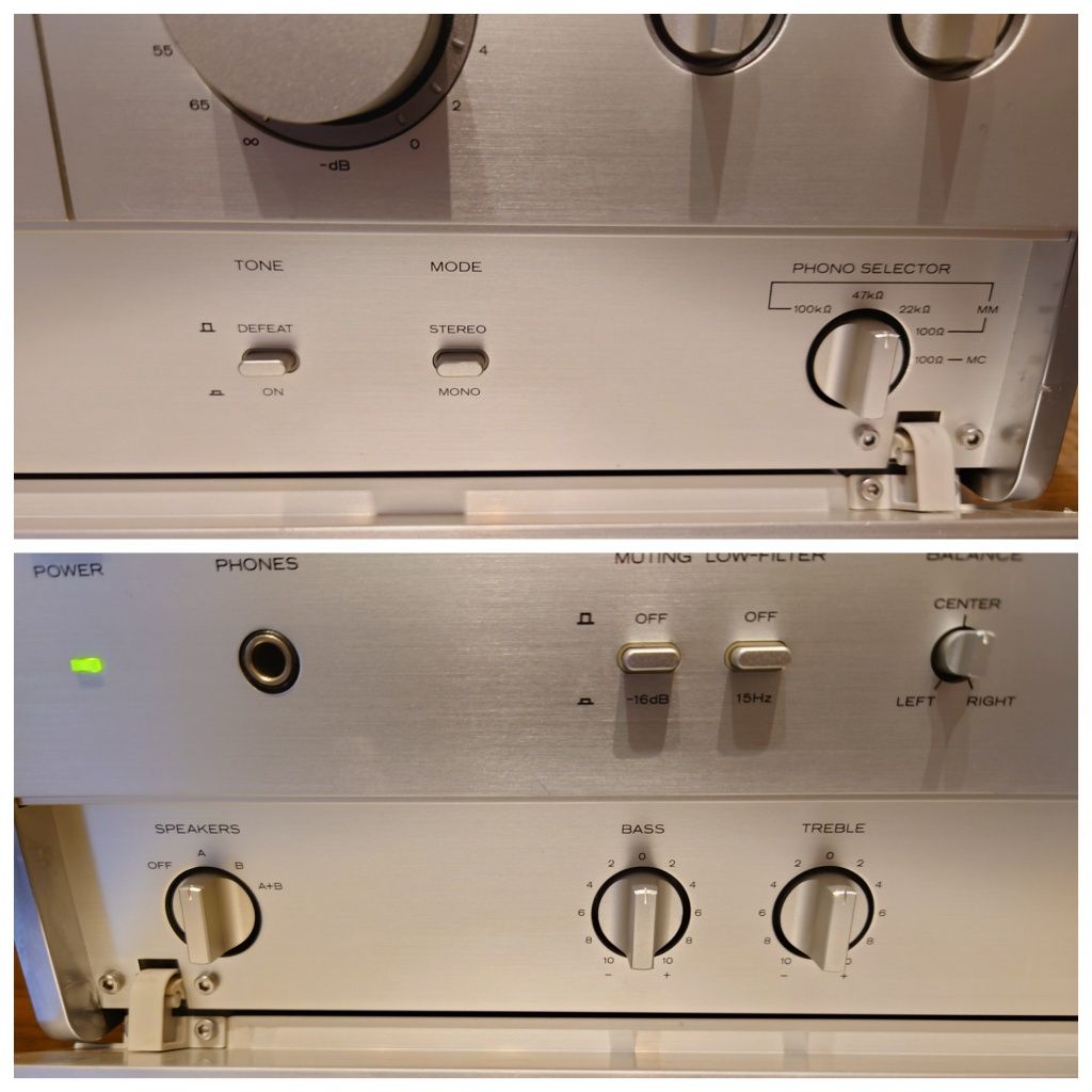 Hitachi HA7700 wzmacniacz, najwyższy model, dual mono, vintage 79r ...