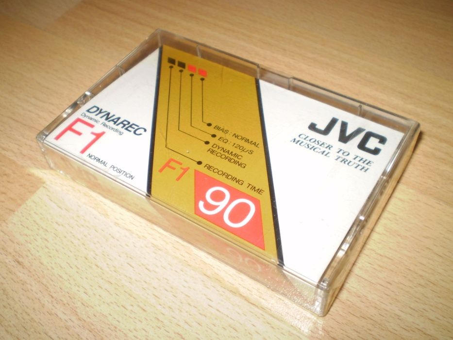 Для коллекционирования Кассеты/аудиокассеты JVC F1 90 (1983) горчичник: 4 000 грн ...
