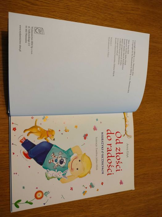 Od złości do radości (wierszyki o uczuciach) - Anna Edyk Łódź Widzew • OLX.pl