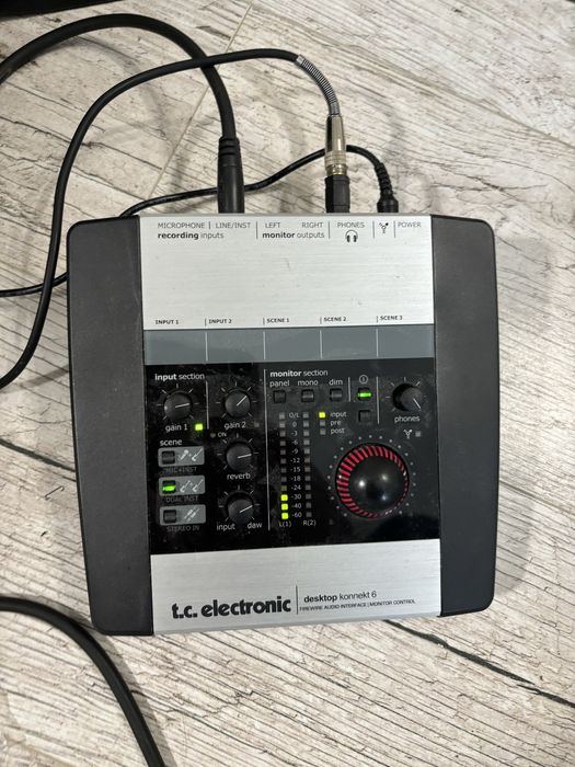 Звуковая карта TC Electronics Desktop Konnekt 6: 2 499 грн. - Студійне ...