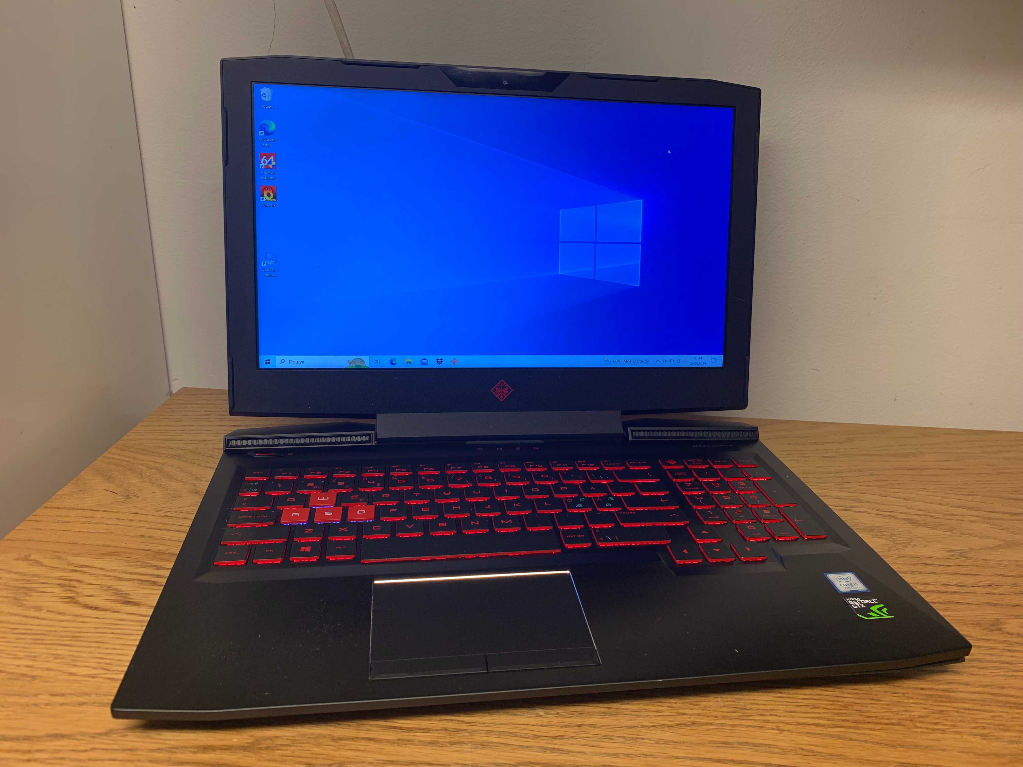 Ноутбук HP omen/i5-730/GF 1060.6gb: 15 000 грн. - Ноутбуки Івано ...