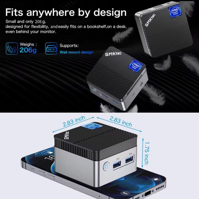 Міні ПК GMKtec KB5 Mini - intel N5105 (4/4) - 8/128: 3 999 грн ...