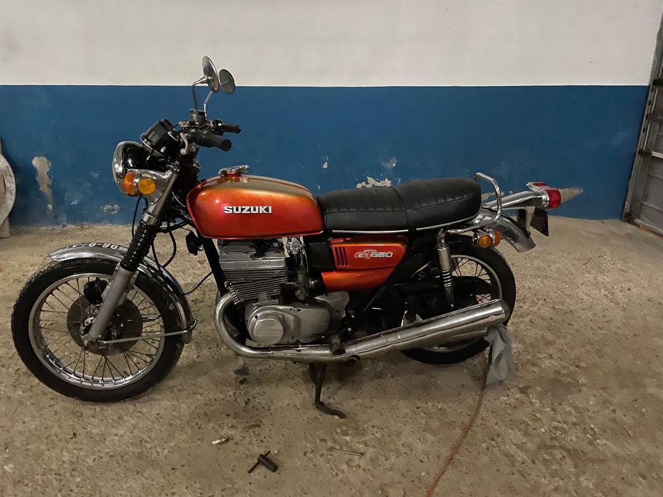 Moto Susuki gt 550 Torres Vedras (São Pedro, Santiago, Santa Maria Do ...