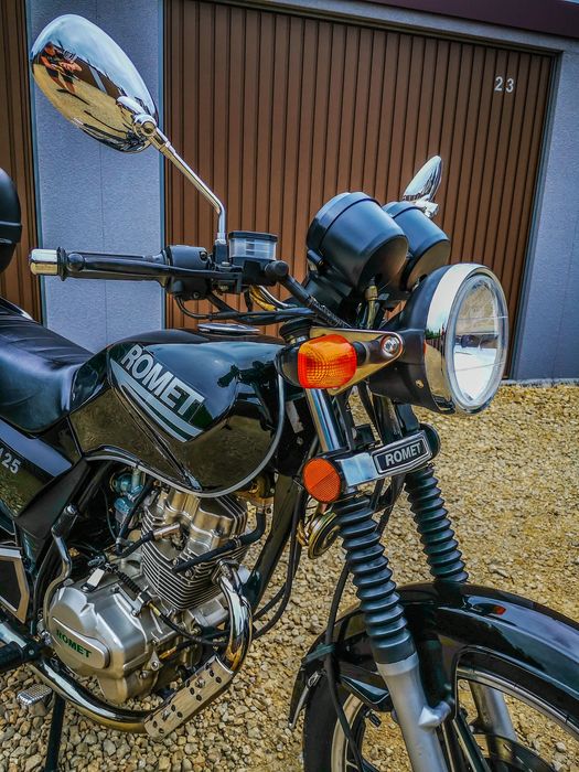 JAK NOWY - Romet K125 125cm3 motocykl biegowy Dąbrowa Górnicza • OLX.pl