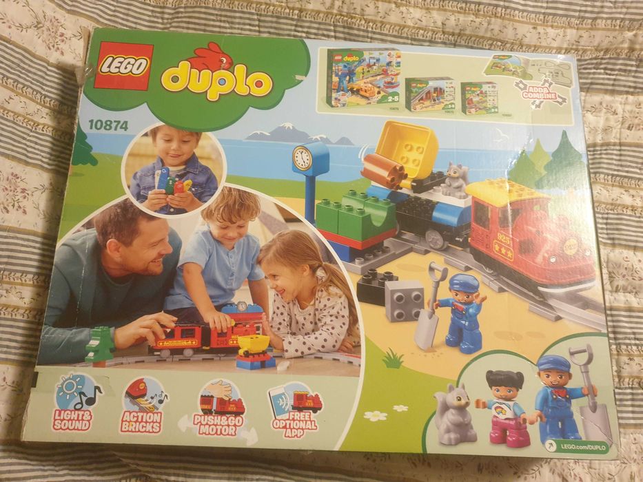 Kolejka elektryczna lego duplo 10874 Nowy Sącz • OLX.pl