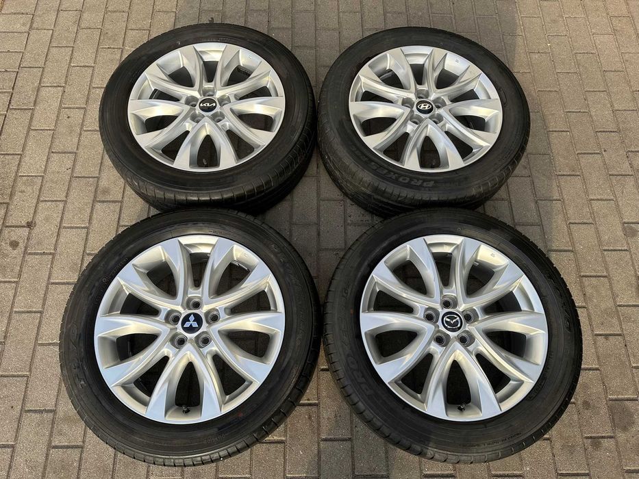 KOŁA LETNIE 19 Mazda CX5 CX60 CX80 KIA Hyundai Nissan Subaru 225/55R19 ...