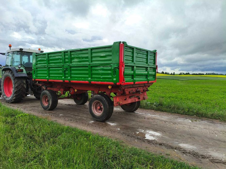 Przyczepa 6 ton wywrotka 3 strony agromat Augustów • OLX.pl