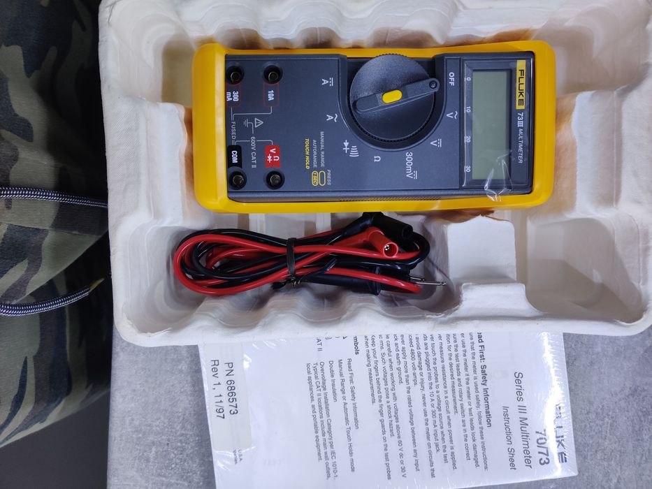Профессиональный мультиметр Fluke 70/73: 9 000 грн. - Електроінструмент ...