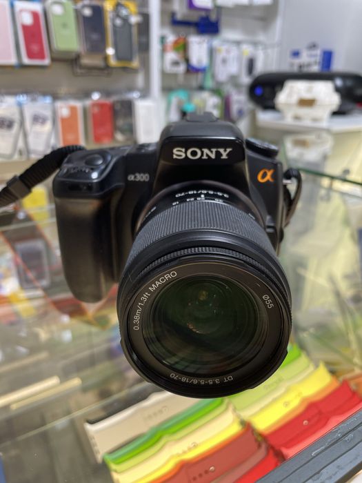 Фотоапарат камера дзеркальна Sony Alpha dslr-A300 на 10,2 MP: 5 300 грн. - Цифрові фотоапарати ...