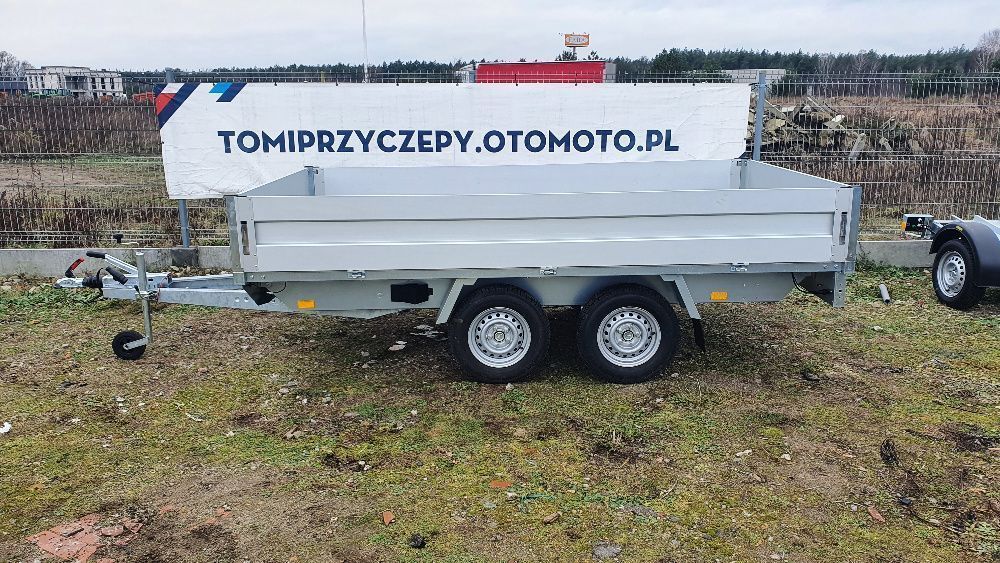 Przyczepa towarowa BORO 2700DMC 330x180 raty dostawa cała Polska Piła ...