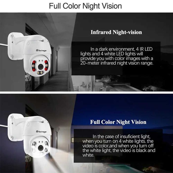 Ip камера цифрова Відеокамера для будинку Wifi камера вулична 699 грн