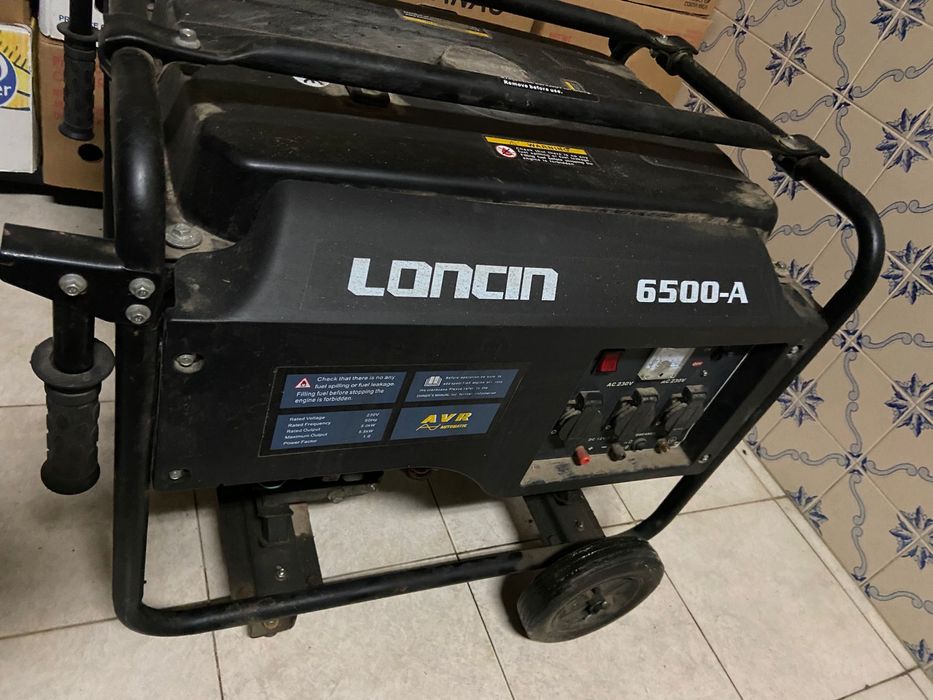 Gerador Loncin 6500-A 389Cc Covões E Camarneira • OLX.pt