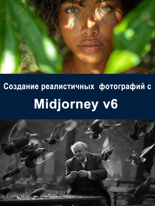 Создание реалистичных фотографий с Midjorney v6 (2024): 250 грн. - Книги / журнали Київ на Olx