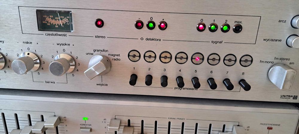 Radmor 5102TE-Przestrojony, korektor 5471, AM 5122 w bdb stanie Gdańsk ...