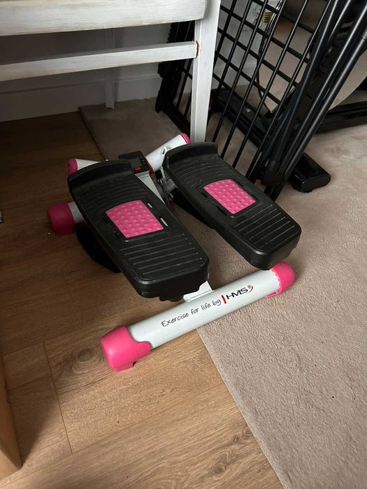 Stepper HMS S3033 Mini skośny z linkami Różowy Gdańsk Osowa • OLX.pl