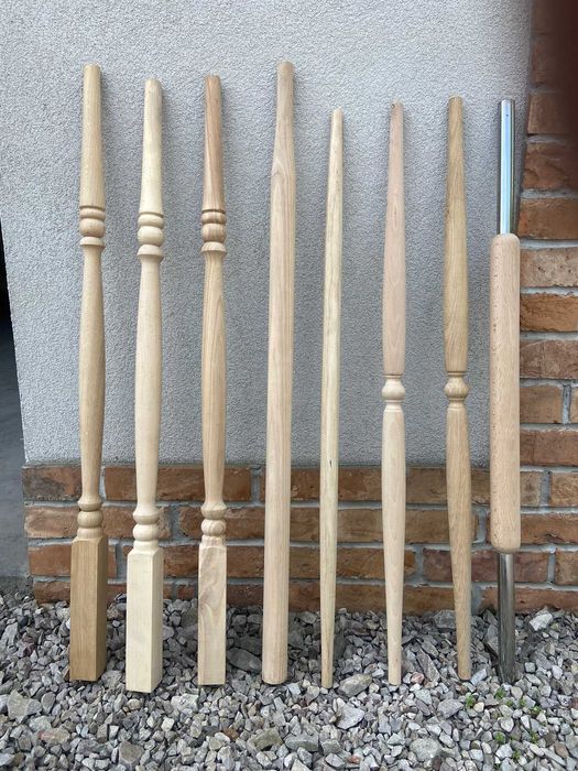 Tralki drewniane, słupy dąb, jesion, buk, orzech Otwock • OLX.pl