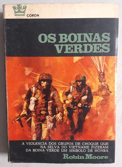 Livro PA-5 - Robin Moore - Os Boinas Verdes Corroios • OLX Portugal