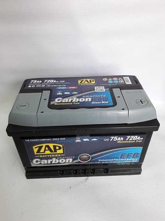 Akumulator EFB 12V 75Ah 720A Zap Carbon START STOP Zabrze • OLX.pl Akumulator EFB 12V 75Ah 720A Zap Carbon START STOP Zabrze • OLX.pl