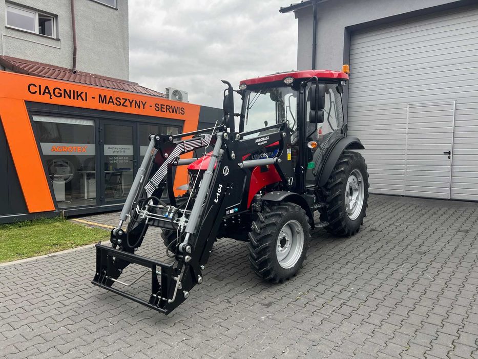 Ciągnik Lovol M754 Premium Nowy Gwarancja 85KM ! KLIMA! Ładowacz ...