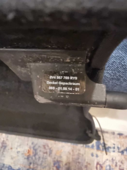 Audi A3, Sportback Półka tylna 8V4 867 769 RY9 Kraków Mistrzejowice • OLX.pl