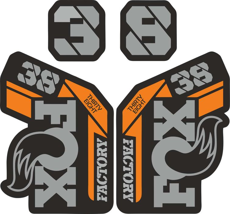 Naklejki na amortyzator FOX 32 34 36 Leszno • OLX.pl