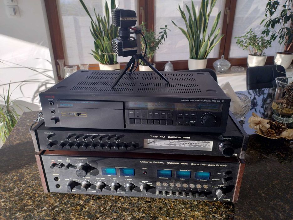 Amplituner Radmor 5102, Tuner AM 5122, Diora MDS 442, mikrofon MDU 24 ...