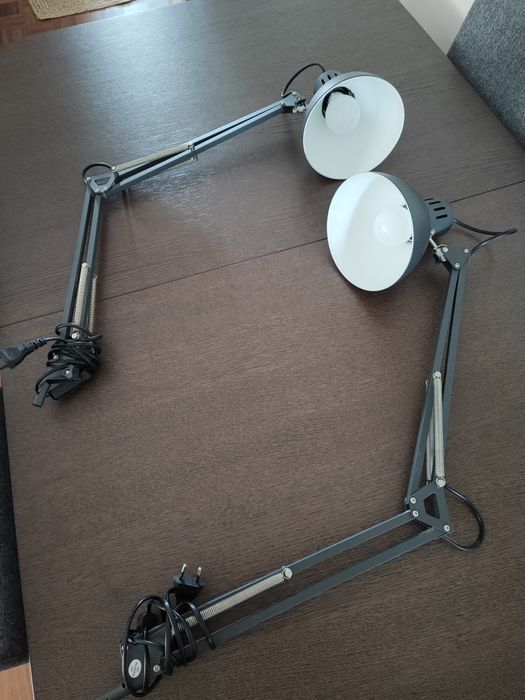 Candeeiro Tertial IKEA x2 Carcavelos E Parede • OLX.pt