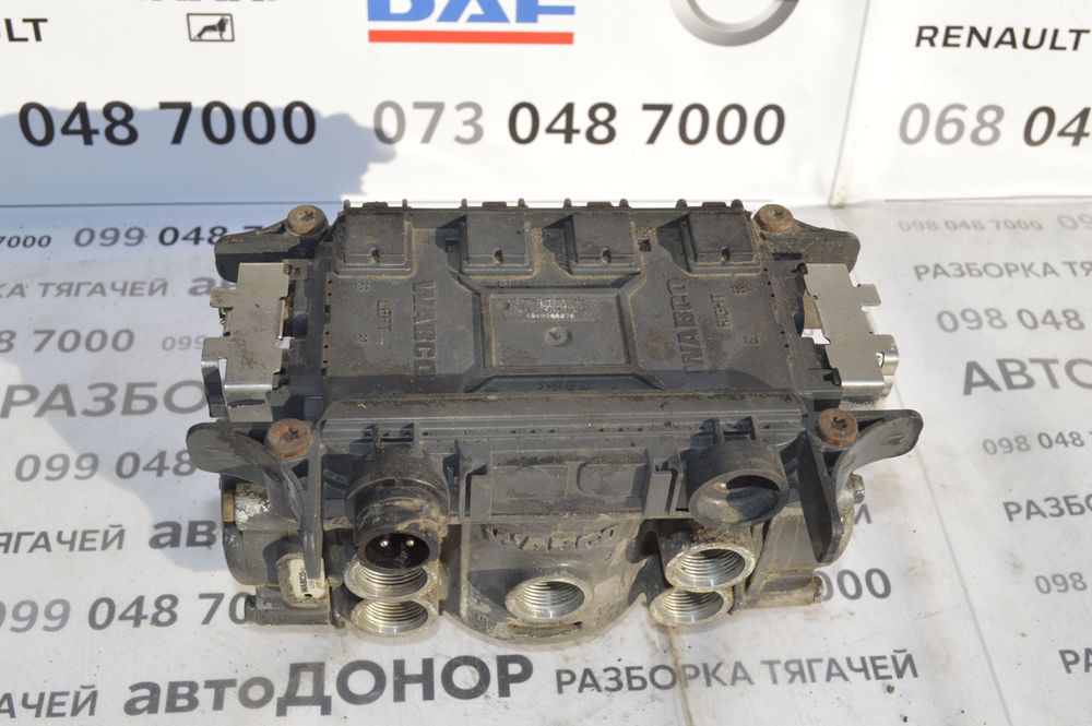 Кран клапан керування задньою пневмо підвіскою WABCO на разборке: 100 ...