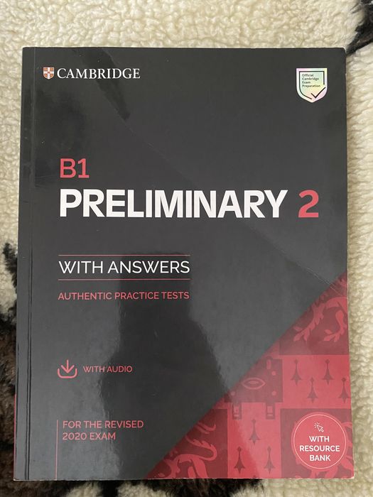 Cambridge B1 Preliminary 2 Student's Book with Answers 2022: 260 грн. - Книги / журнали Житомир ...