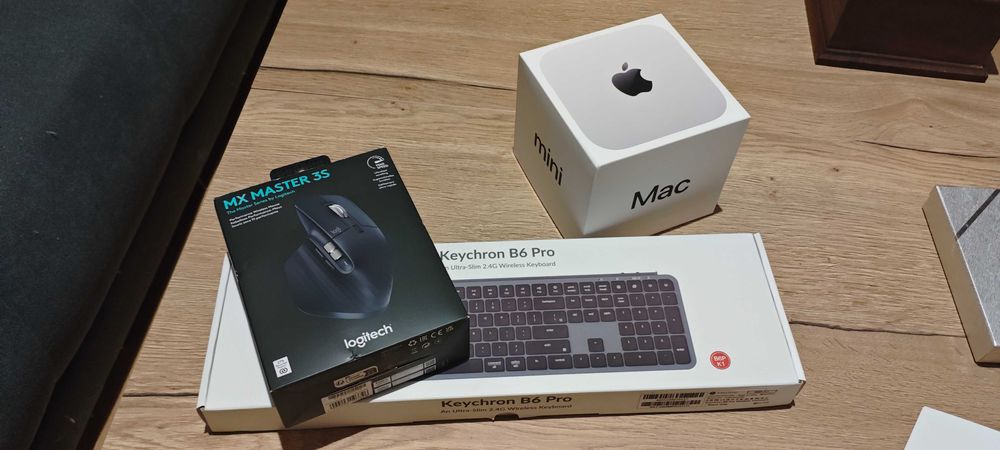 Apple Mac Mini M4 + Keychron B6 Pro + Logitech MX Master 3S Puck • OLX.pl