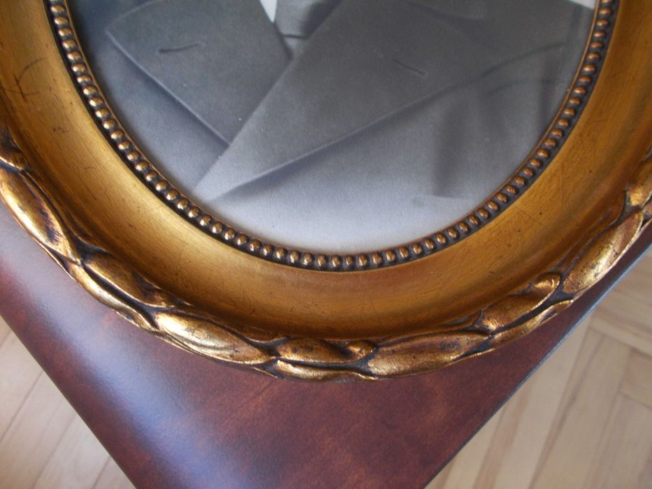 Zabytkowa rama z fotografią sprzed ponad 100 lat Kraków Nowa Huta • OLX.pl