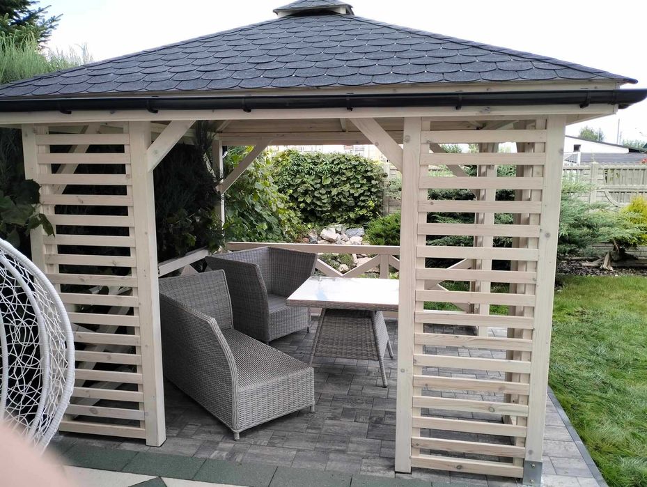 Altana ogrodowa Płomykówka 3x3m - Wykonujemy Altany w każdym rozmiarze ...