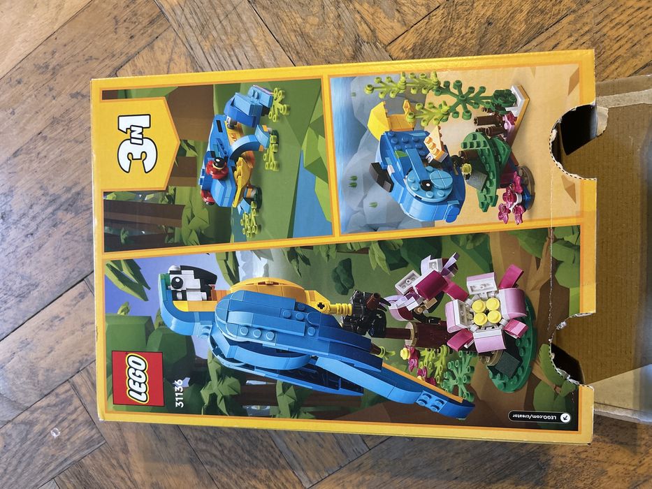 Lego Papuga na dzień dziecka creator 7+ Warszawa Żoliborz • OLX.pl